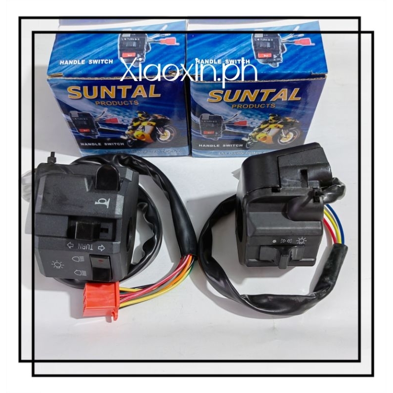 SUNTAL HANDLE SWITCH FOR WIND 125: LEFT AND RIGHT (PER PC.) | Shopee ...