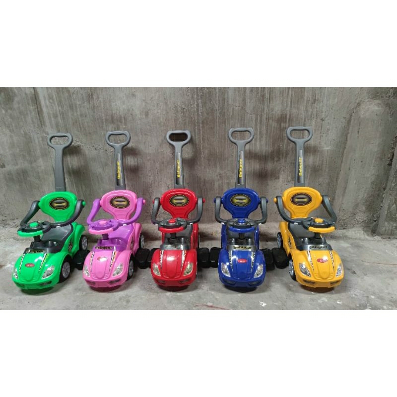TOYCON ELECTRONIC MEGA CAR 3IN1, STROLLER, WALKER CAR, RIDING CAR ...