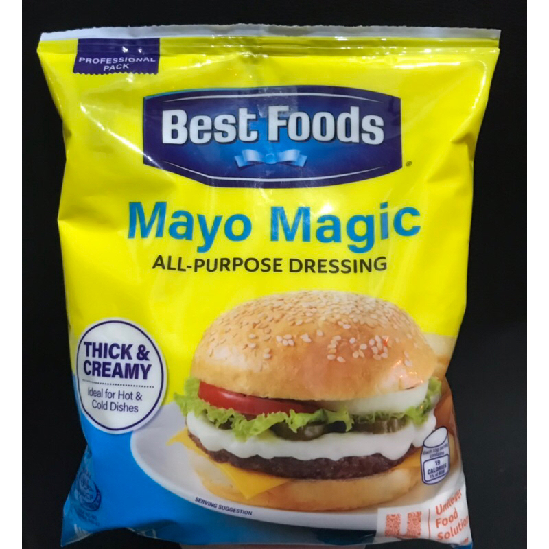 1L Best Foods Mayo Magic All Purpose Dressing Mayonnaise | Shopee ...