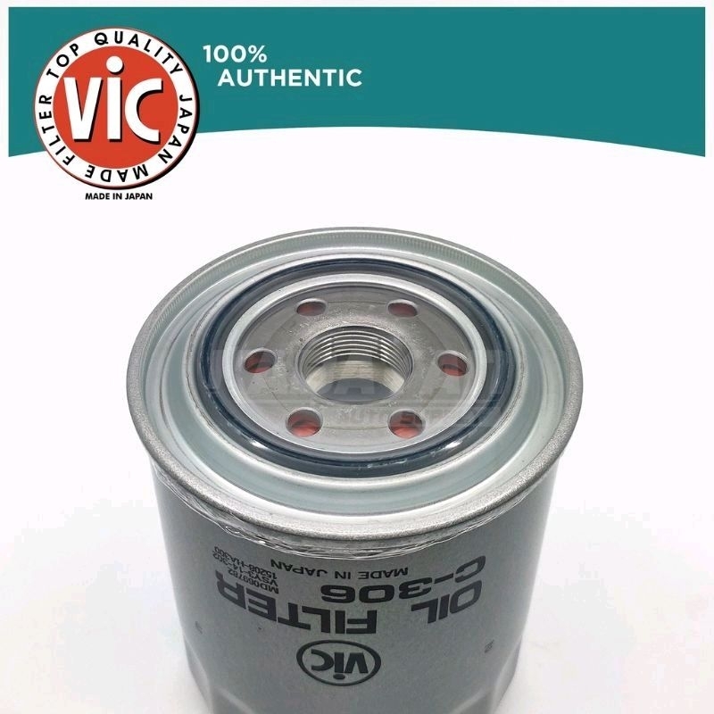 VIC OIL FILTER C-306 FOR Mitsubishi Adventure,Pajero,L300&L200,Strada ...