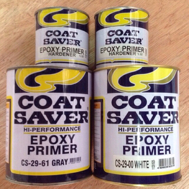 coat saver epoxy primer gray cs29-61 epoxy primer white cs29-00 1L with ...
