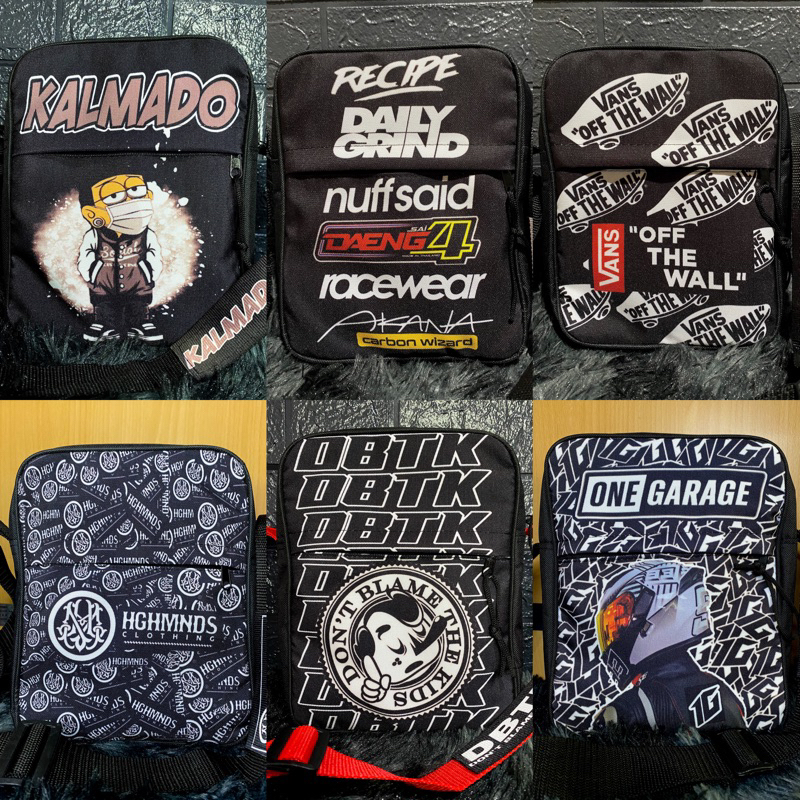 JRP/ONE GARAGE SLING BAG / JRP CELLPHONE BAG | Shopee Philippines