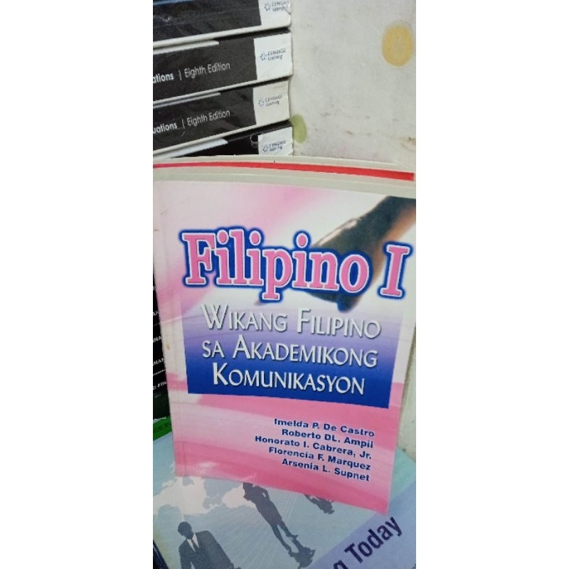 Filipino 1 Wikang Filipino sa Akademikong Komunikasyon | Shopee Philippines