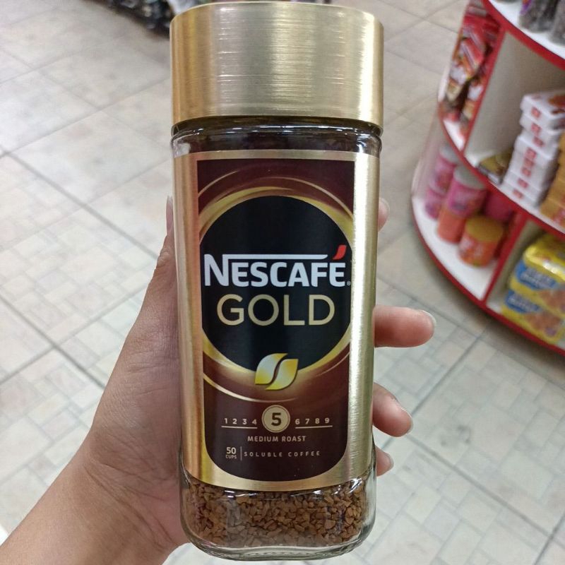 Nescafe Gold 5 medium roast 100g | Shopee Philippines