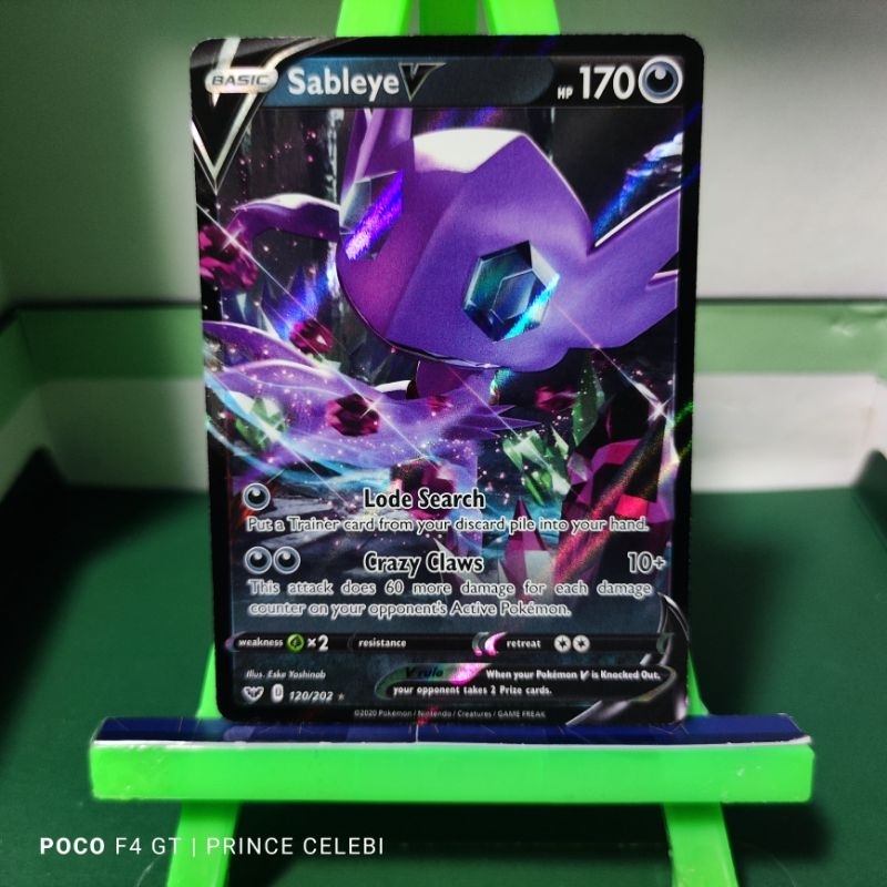 Pokemon TCG - Sableye V | Shopee Philippines