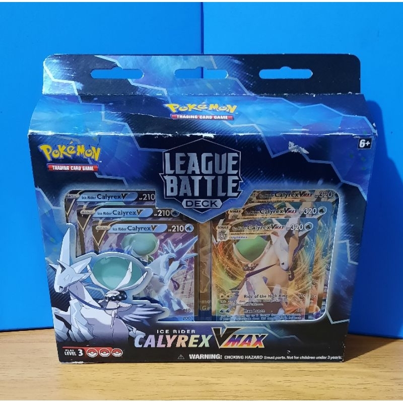 Pokemon Trading Card Game League Battle Deck: Ice Rider Calyrex Vmax ...