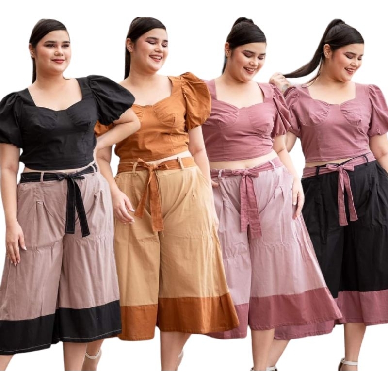 ONHAND PLUS SIZE XL-2XL MUNDA CLOTHING BRIDGET TOKONG AND TOP COORDS SET!KOREAN FASHION STYLE ...