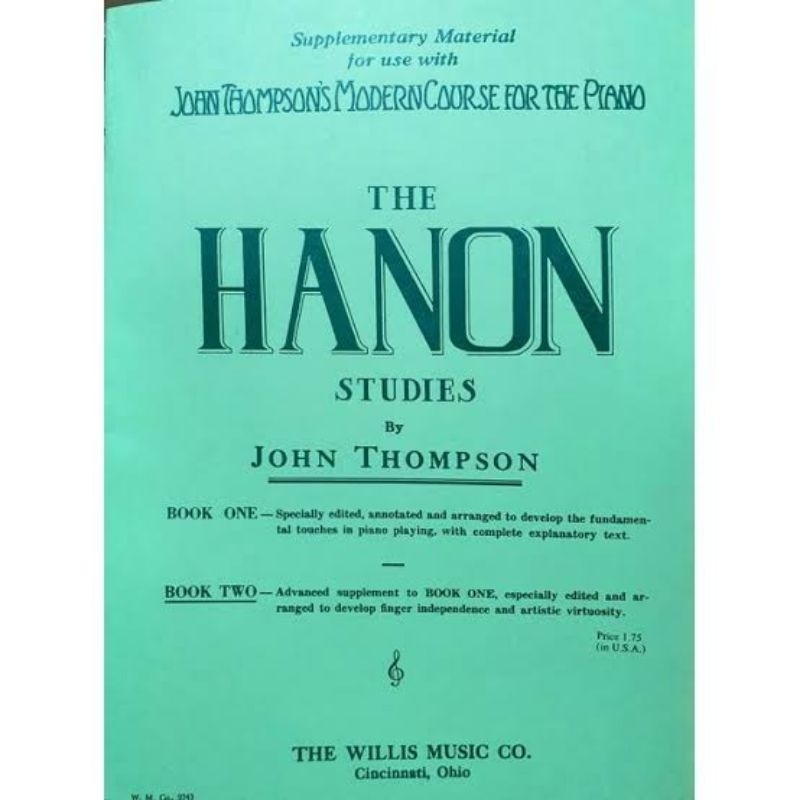 Hanon Studies by John Thompson (Hanon Studies 1, Hanon Studies 2 ...