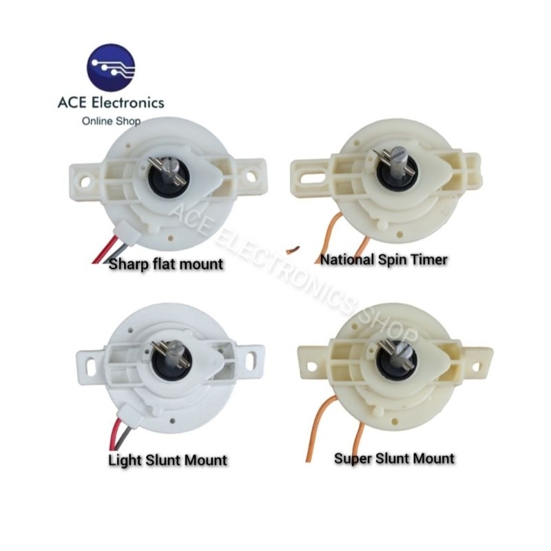 SPIN DRYER TIMER SWITCH FOR / SHARP | FLAT / NATIONAL / SLANT | Shopee ...