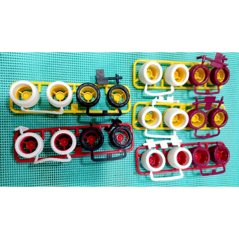 Tamiya Small Diameter Wheel Set Narrow Super Hard/Wide Hard (N/W ...