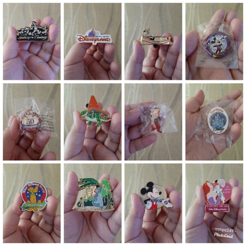 CLEARANCE SALE! Rare Collectible Disney Badge Pins | Shopee Philippines