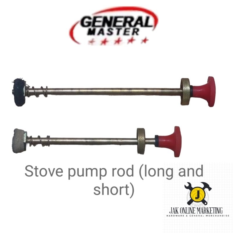 Stove pump rod long, short, gas-kerosene fittings, accessories parts ...