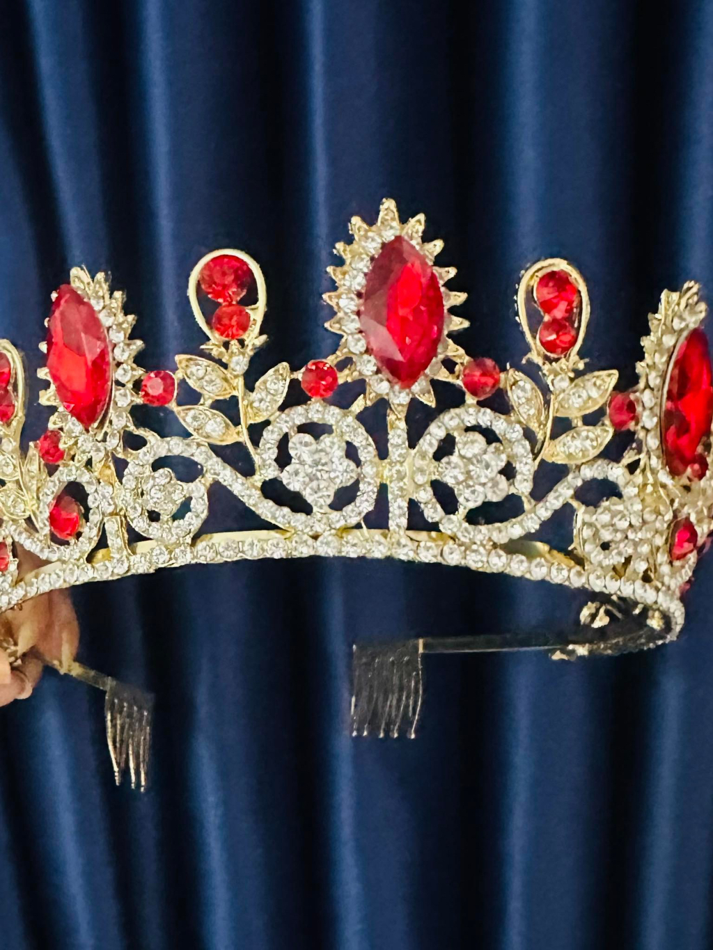 PAGEANT TIARA GOLDEN CROWN | Shopee Philippines
