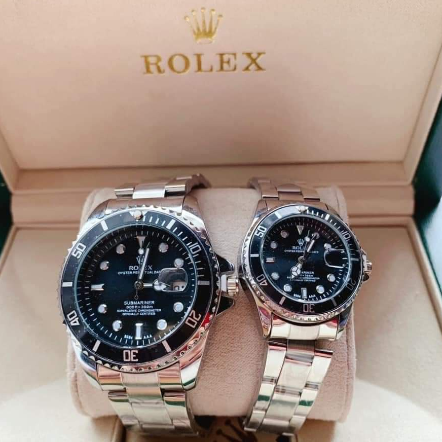 Fashion R0lex Like automatic Second Couples Watch For Men Women ...