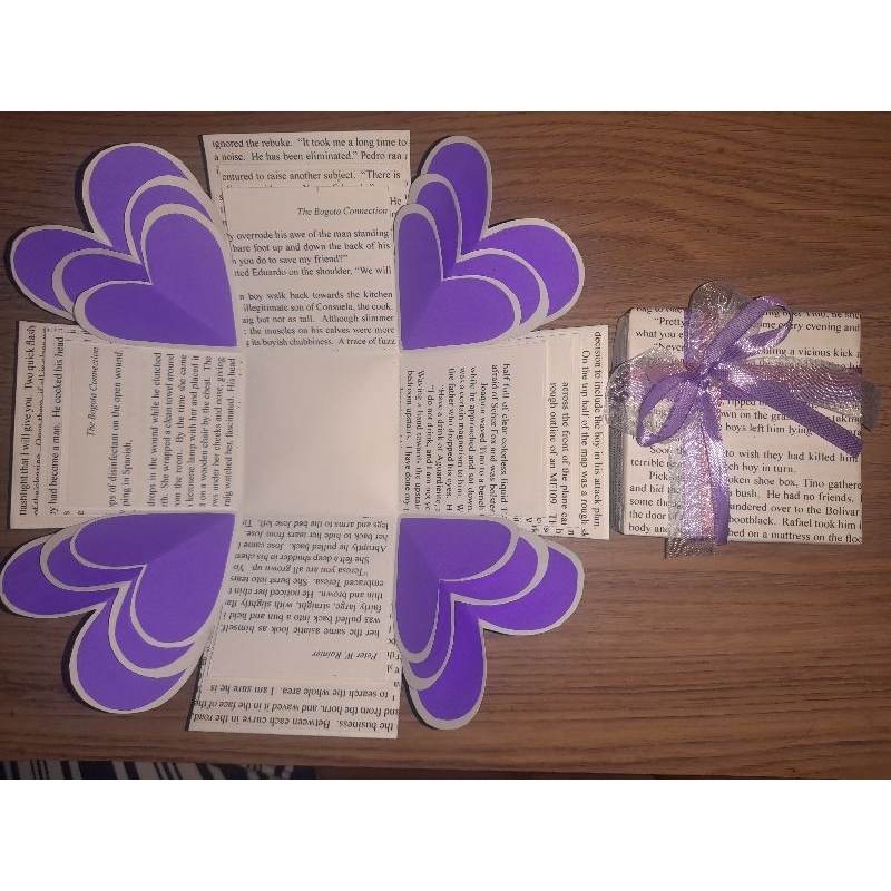 purple explosion box (No Paper Tricks) | Shopee Philippines