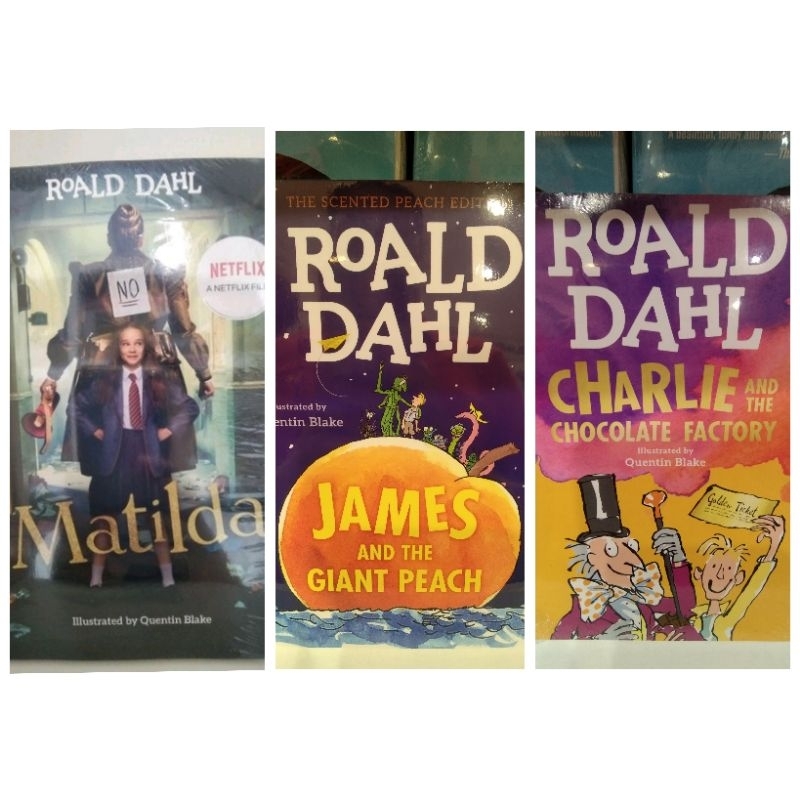 Matilda/James and the giant peach/Charlie and the chocolate factory by ...