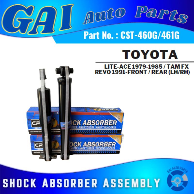 CPSA Shock Absorber Assy for Toyota Lite-Ace 79-85 / TAM FX / REVO 91 ...