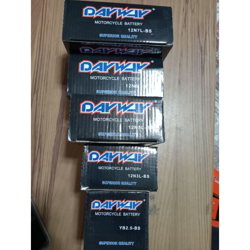 Dayway Motorcyle Battery (Wholesale price ) | Shopee Philippines