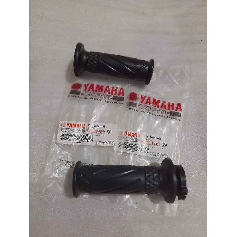 Yamaha Genuine Parts Hand grip Set with pipe for mio Sporty | Shopee ...