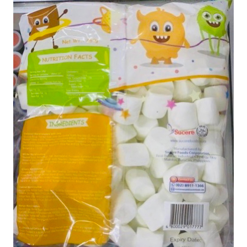 Sucere White Mallows 680g (large & mini) | Shopee Philippines