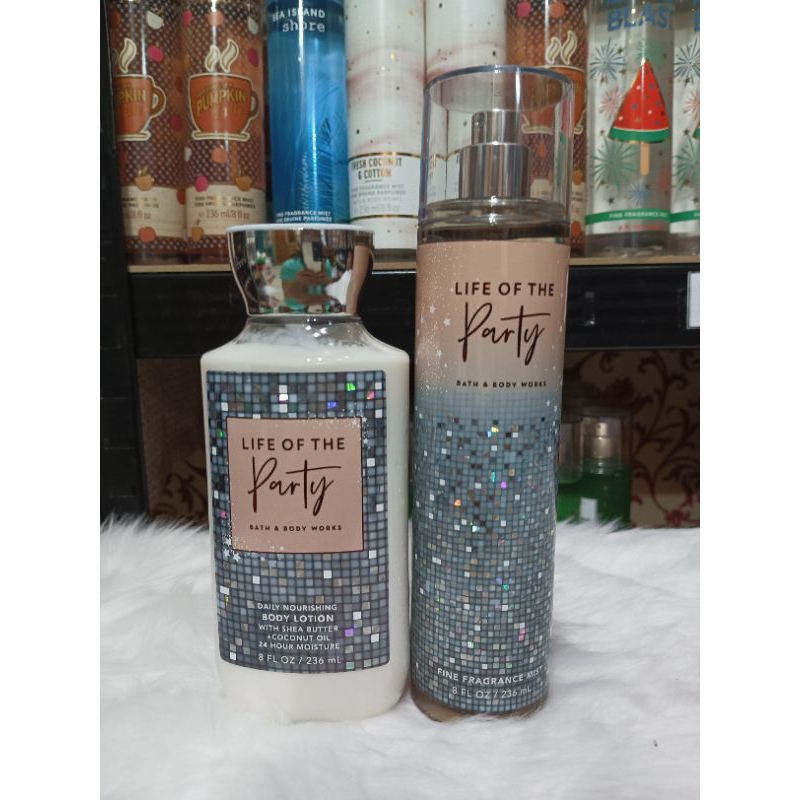 Bath & Body Works Life of the Party Body Mist/Lotion | Shopee Philippines