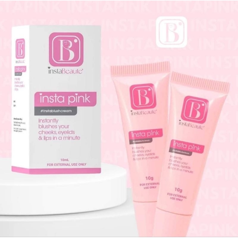 Insta Pink Blush Cream (Lips, Cheeks, Eyelids) | Shopee Philippines