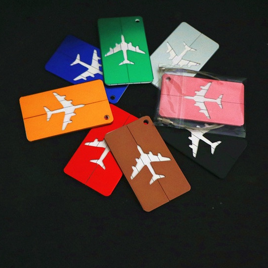 Luggage Tag Boarding Metal Bags Airplane Consignment Elevator Tag ...