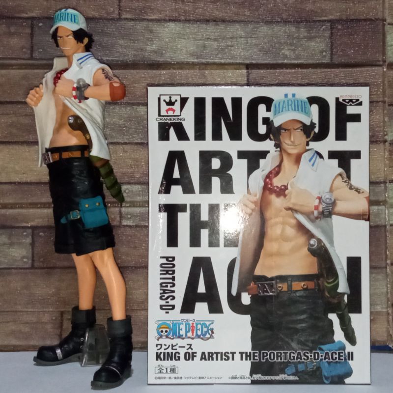 Bandai One Piece Portgas D. Ace King of Artist Figure | Shopee Philippines