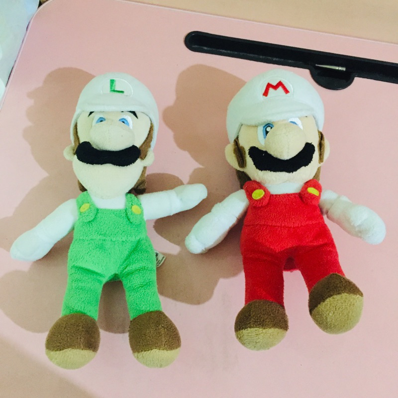 San-Ei Super Mario Mario and Luigi small plush | Shopee Philippines