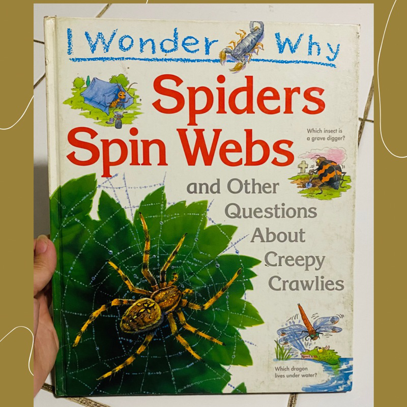 I WONDER WHY (spiders spin webs and other questions) | Shopee Philippines
