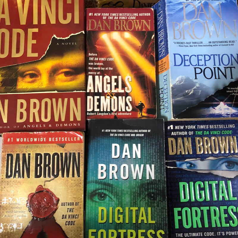 Dan Brown Books - Preloved Secondhand books | Shopee Philippines