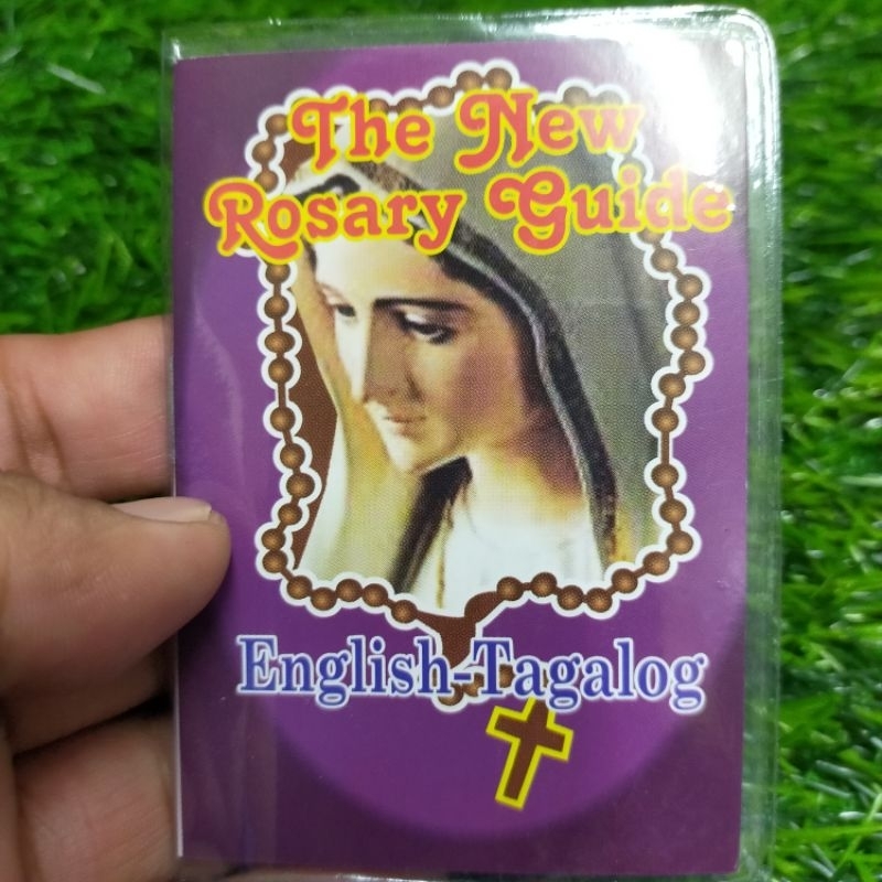 Pocket Rosary Guide (Tagalog/English) | Shopee Philippines