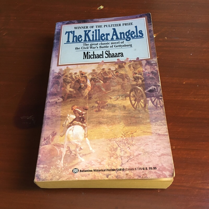 The Killer Angels by Michael Shaara (Pulitzer Prize winner 1975 ...