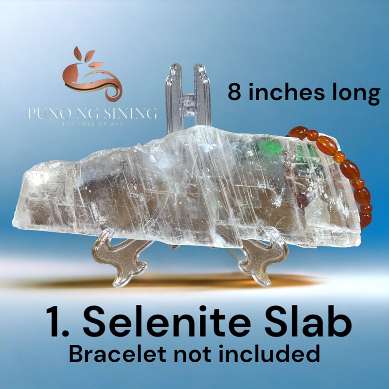 Selenite Slabs Big Sizes Great For charging healing crystals Collector ...
