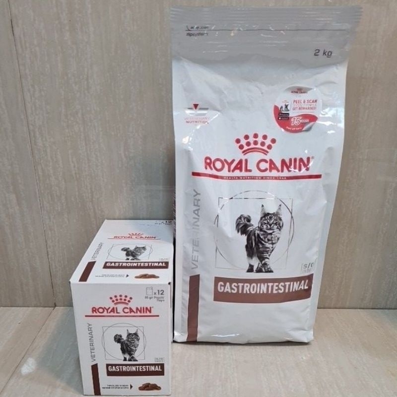 Royal Canin Gastrointestinal Cat Food 2kgs/ Gastrointestinal Cat Wet ...