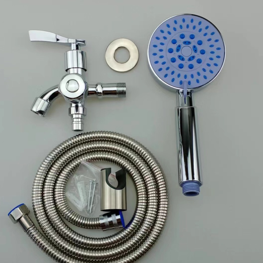 High Pressure Shower With Hose and Two Way Faucet Set | Shopee Philippines