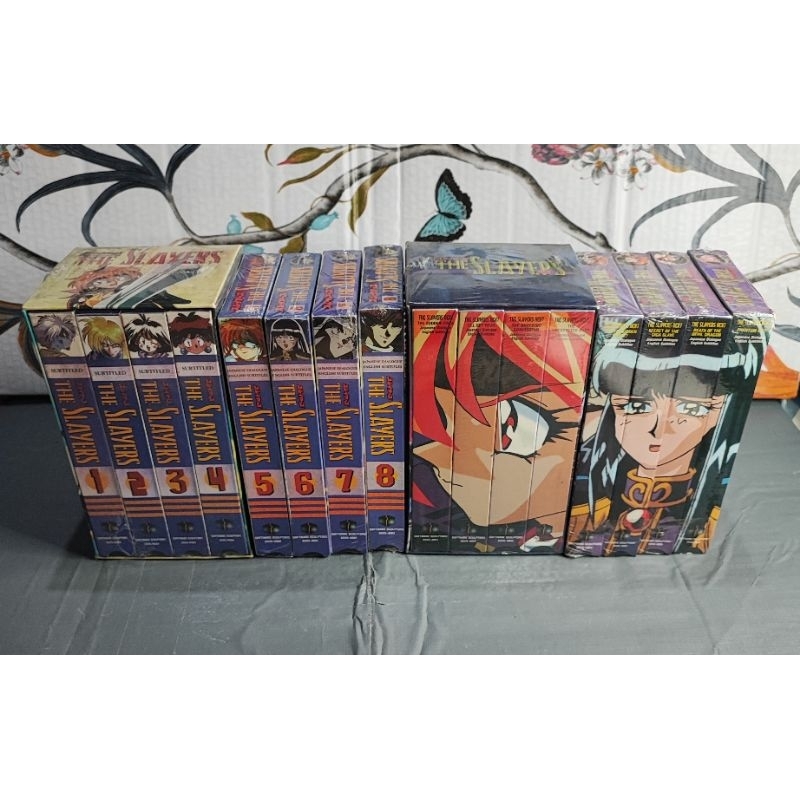 VHS Tapes Sealed The Slayer 1 - 16 Tapes Collection | Shopee Philippines