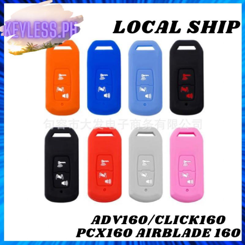 HONDA Pcx160 Adv160 Click160 Remote Key Silicone Case Cover Pcx 160 ...