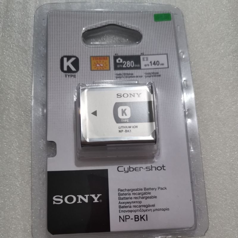 Sony Camera Battery NP-BK1(K Type) (DSC-S750) | Shopee Philippines