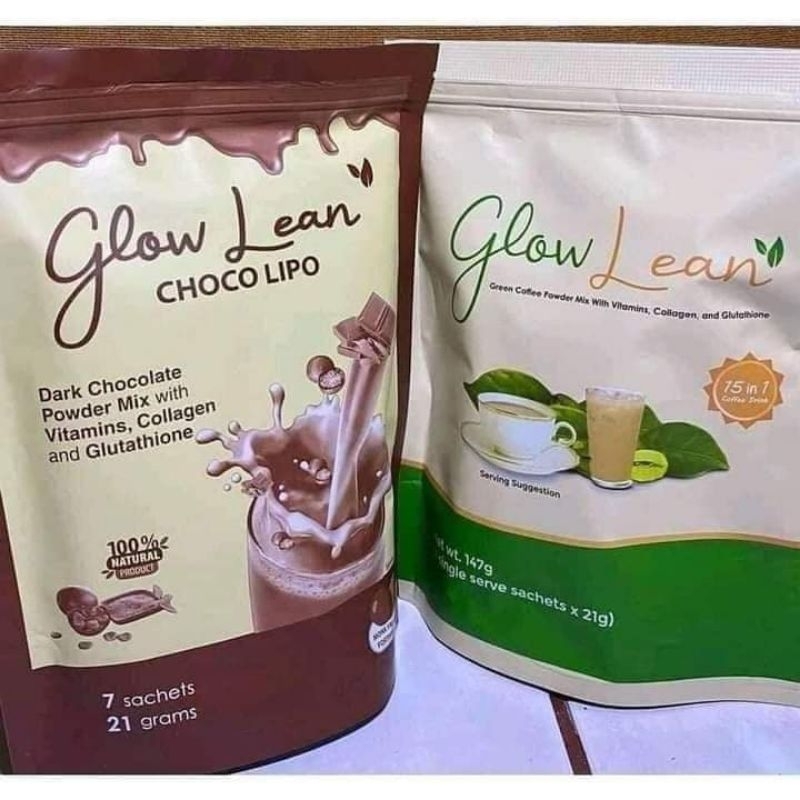 Glow Lean Coffee and Choco | Shopee Philippines