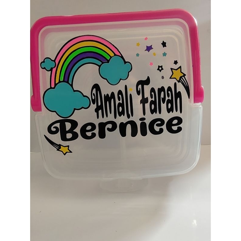 RAINBOW BENTO BOX SPECIAL CHARACTER | Shopee Philippines