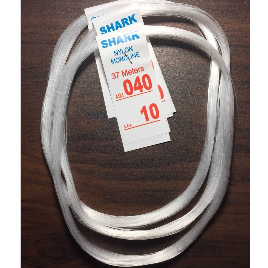 Clear Nylon DIY, Fishing line, Nylon shark string (TANSI) | Shopee ...