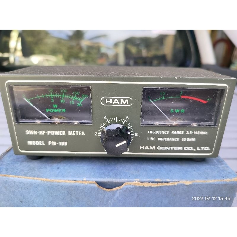 SWR Meter HAM PM-100 Japan | Shopee Philippines