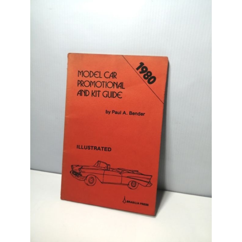 1980 MODEL CAR PROMOTIONAL AND KIT GUIDE Automobile Book by Paul A ...