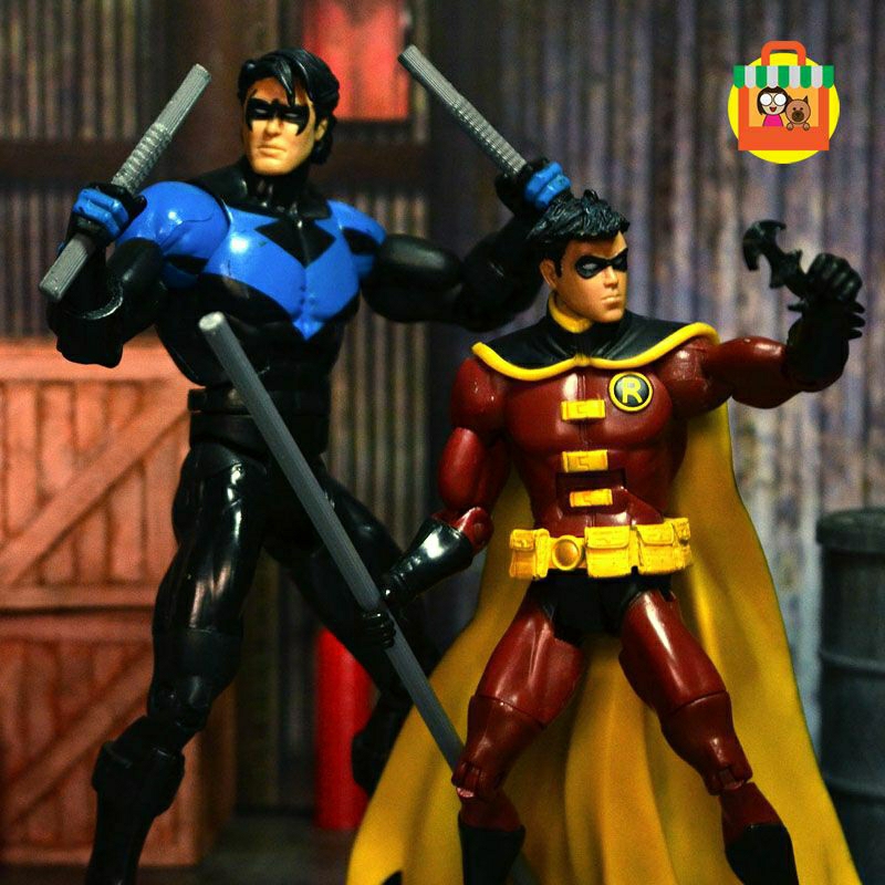 DCUC Robin Nightwing Staff, Escrima sticks and Batarangs | Shopee ...
