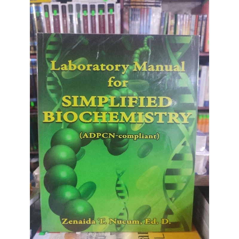 Lab Manual for Simplified Biochemistry(Authentic) by Nucum | Shopee ...