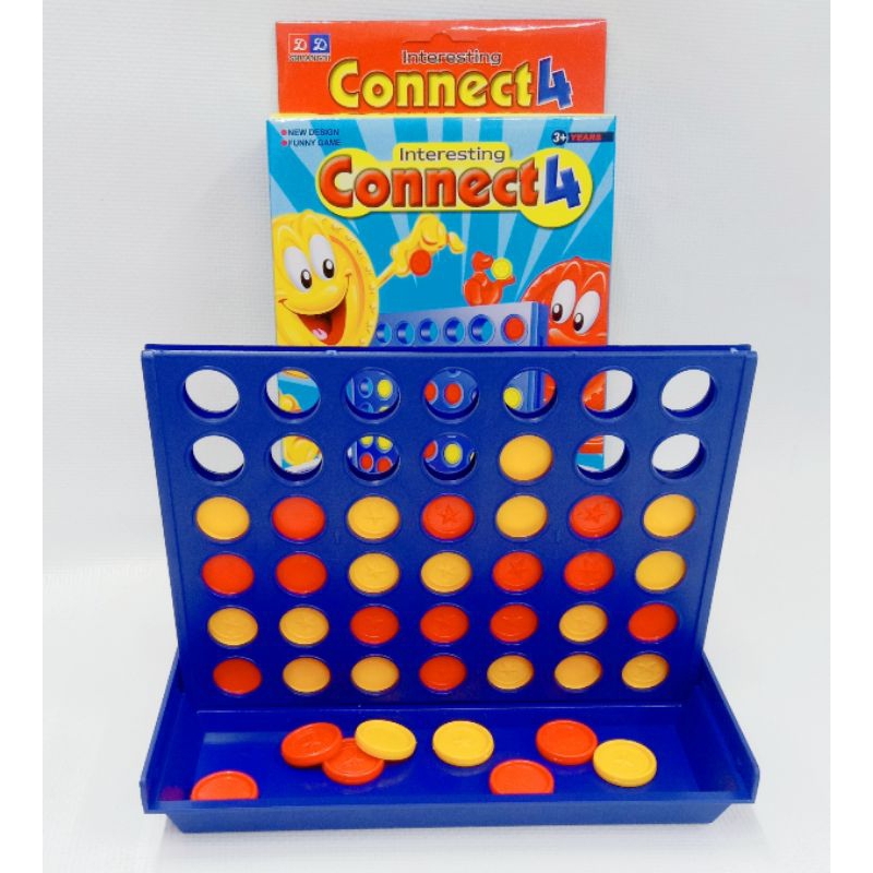 Connect 4 Classic Grid Board Game | Shopee Philippines