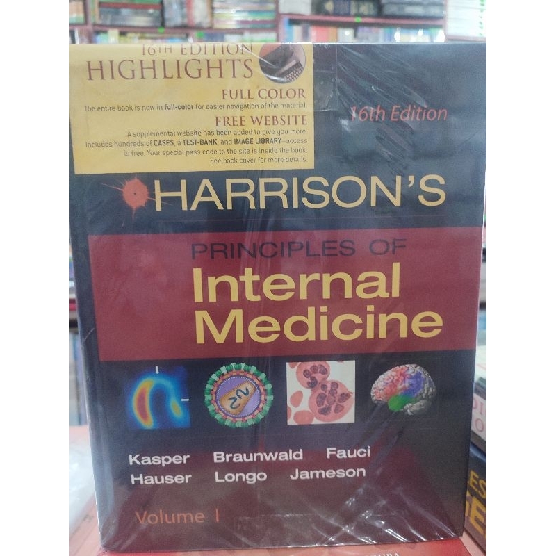 Harrisons Principle of Internal Medicine 16th Edition | Shopee Philippines