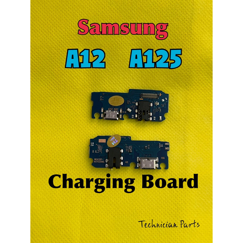 SAMSUNG A12 A125 CHARGING BOARD PORT PIN DOCK REPLACEMENT | Shopee ...