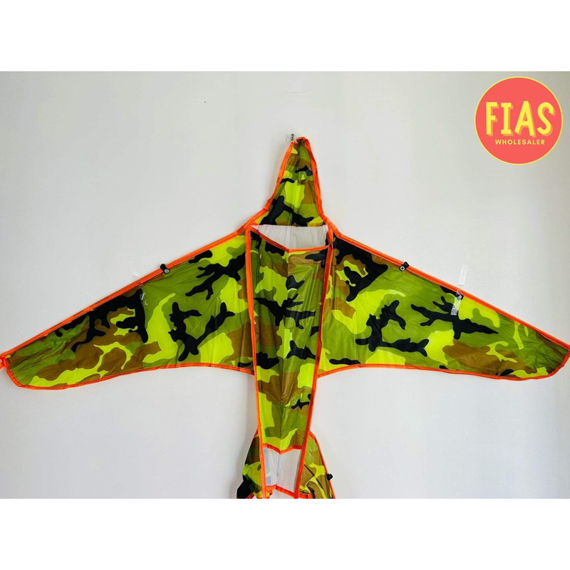 Camouflage Jet Kite / Sarangola 30M wire | Shopee Philippines